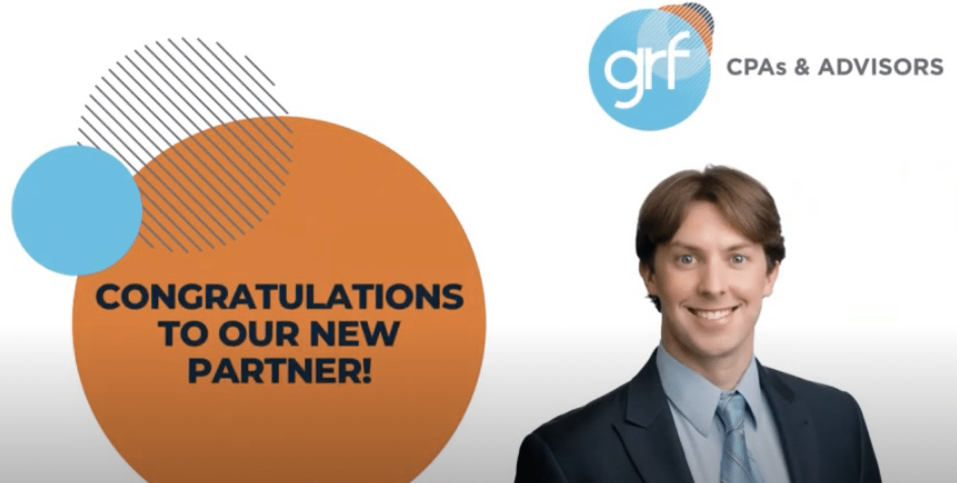 New Partner Announcement - Max Manley, CPA - GRF CPAs & Advisors