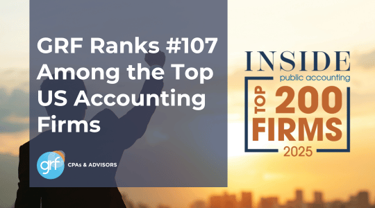 GRF Ranks #107 in IPA’s 2025 List of Top U.S. Accounting Firms - GRF ...